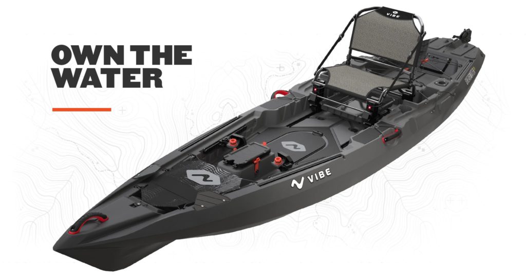 Vibe Shearwater 125 Fishing Kayak - Electric Surf Sports